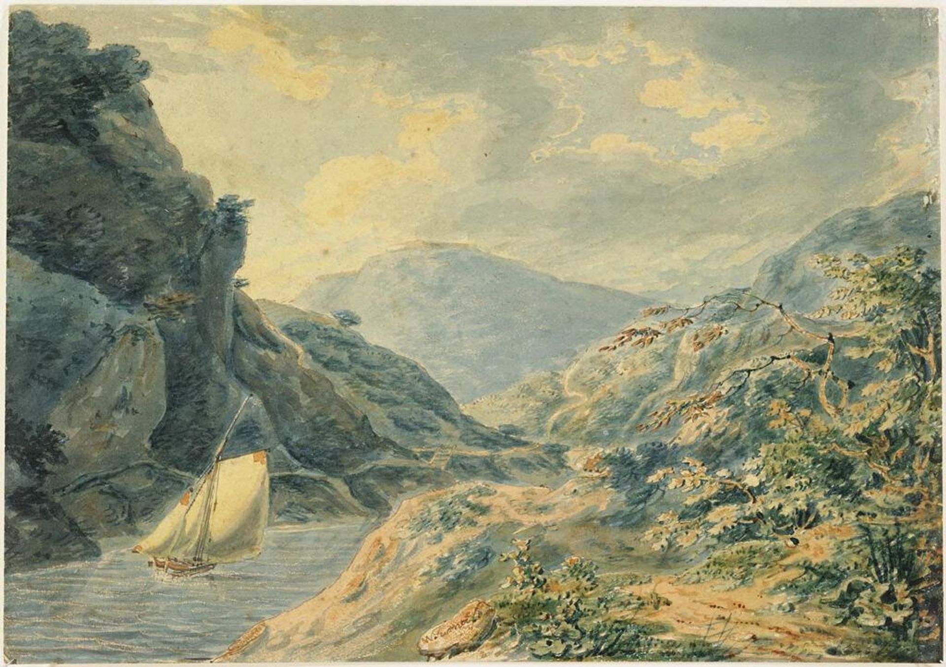 Near the Mouth of the Avon - Joseph Mallord William Turner | Artera ...