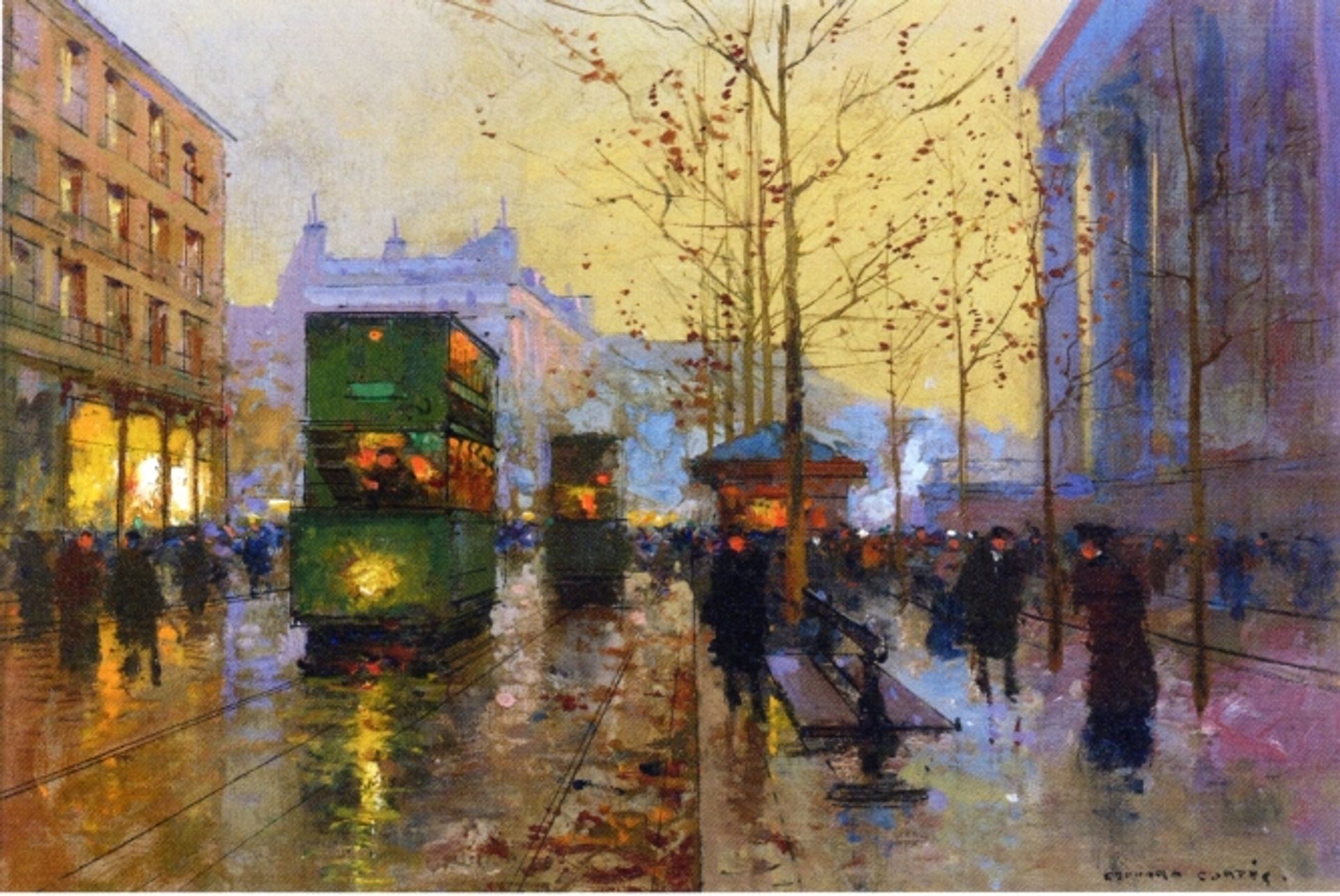 The Madeleine, Twilight - Edouard Cortes | Artera