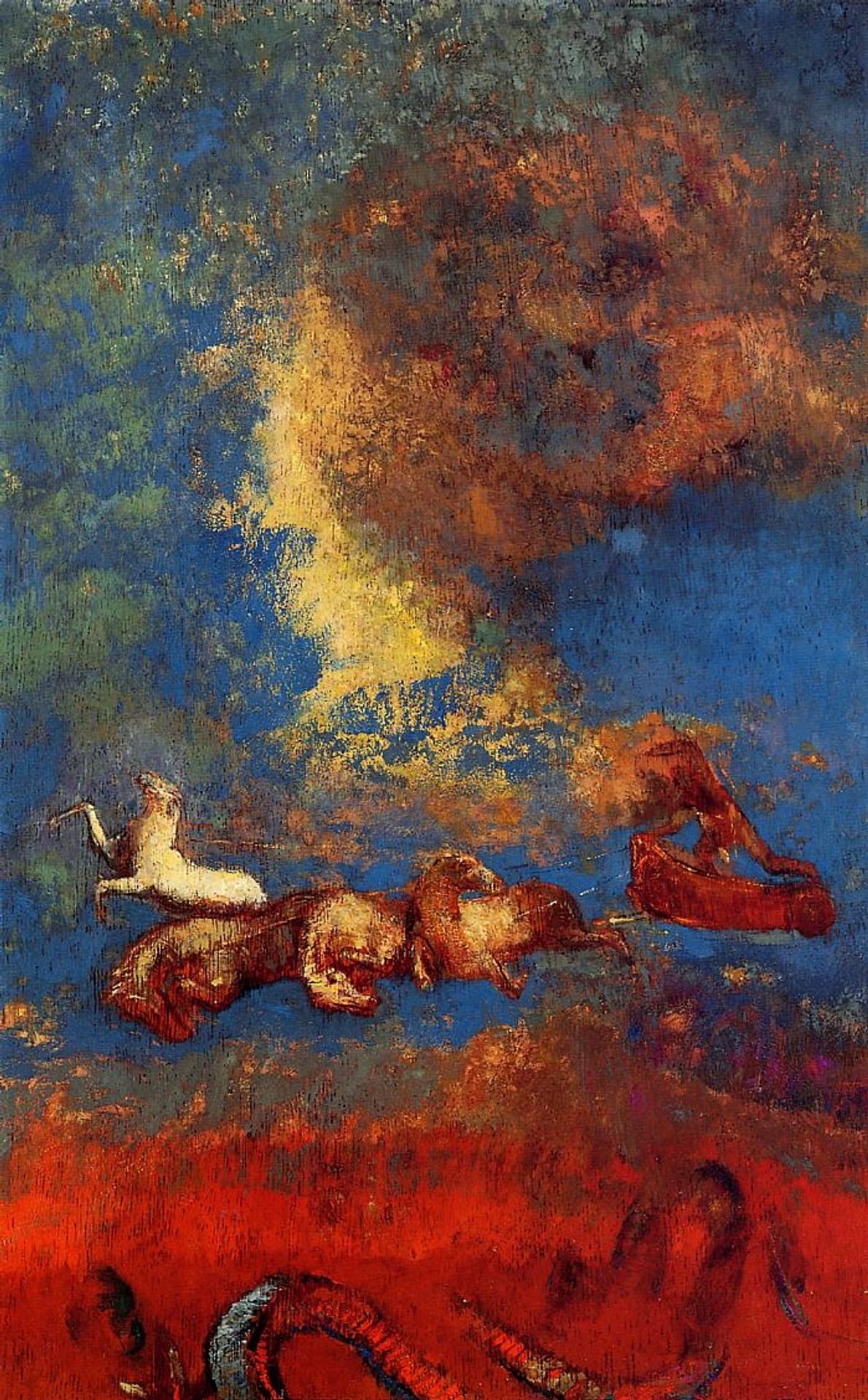 Apollo's Chariot - Odilon Redon | Artera