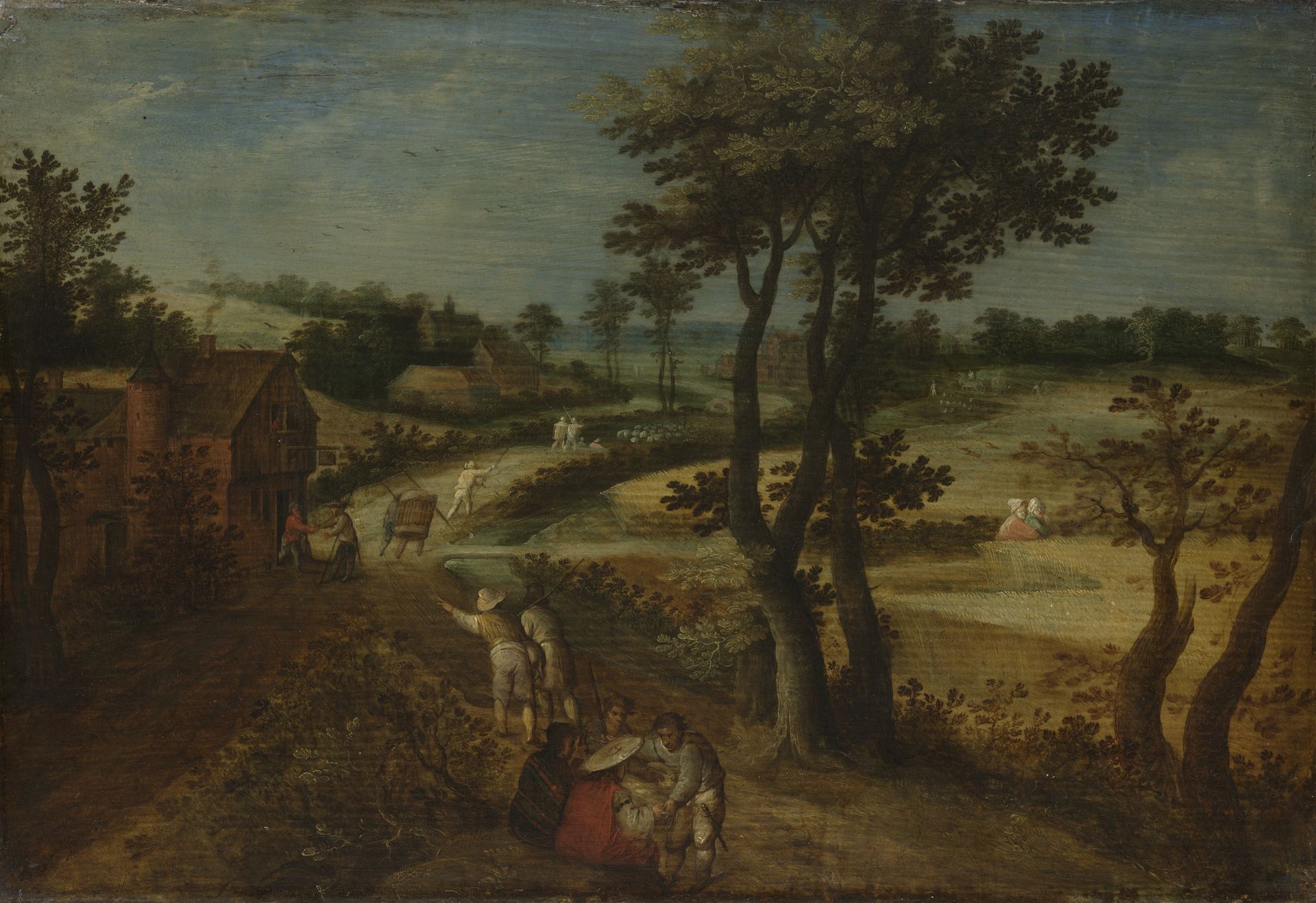 Landscape with Corn Fields - Jacob (II) Savery | Artera