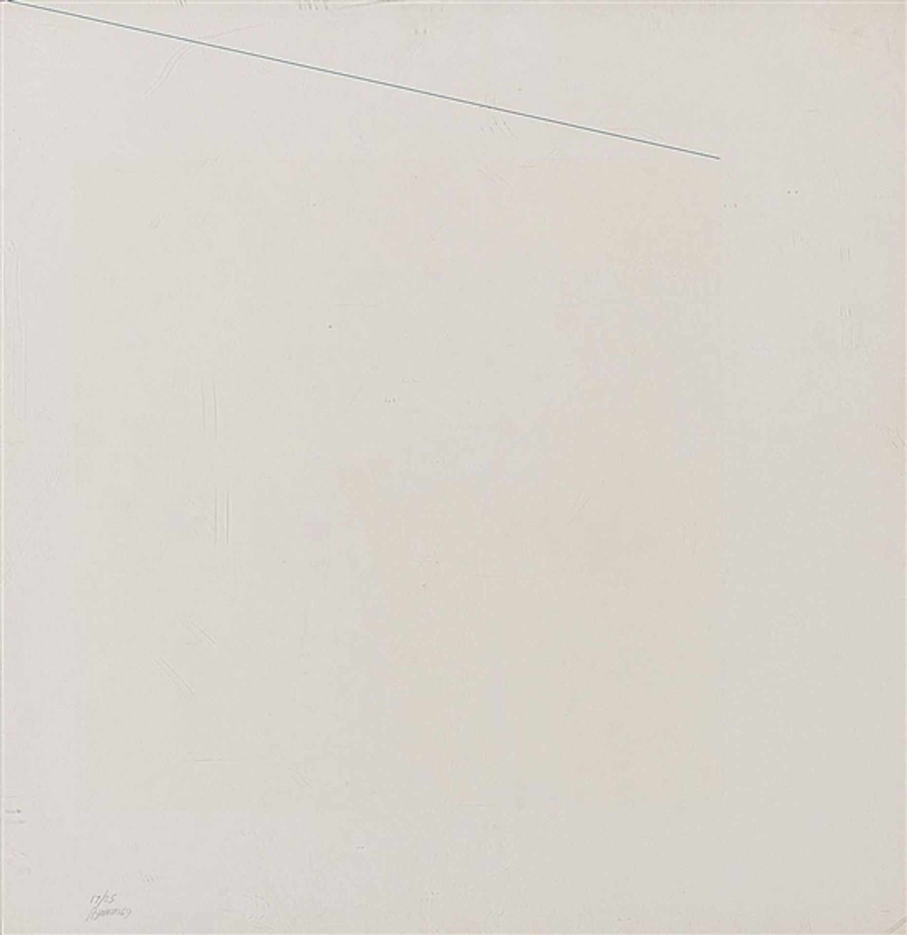 Blue Line - Robert Ryman | Artera