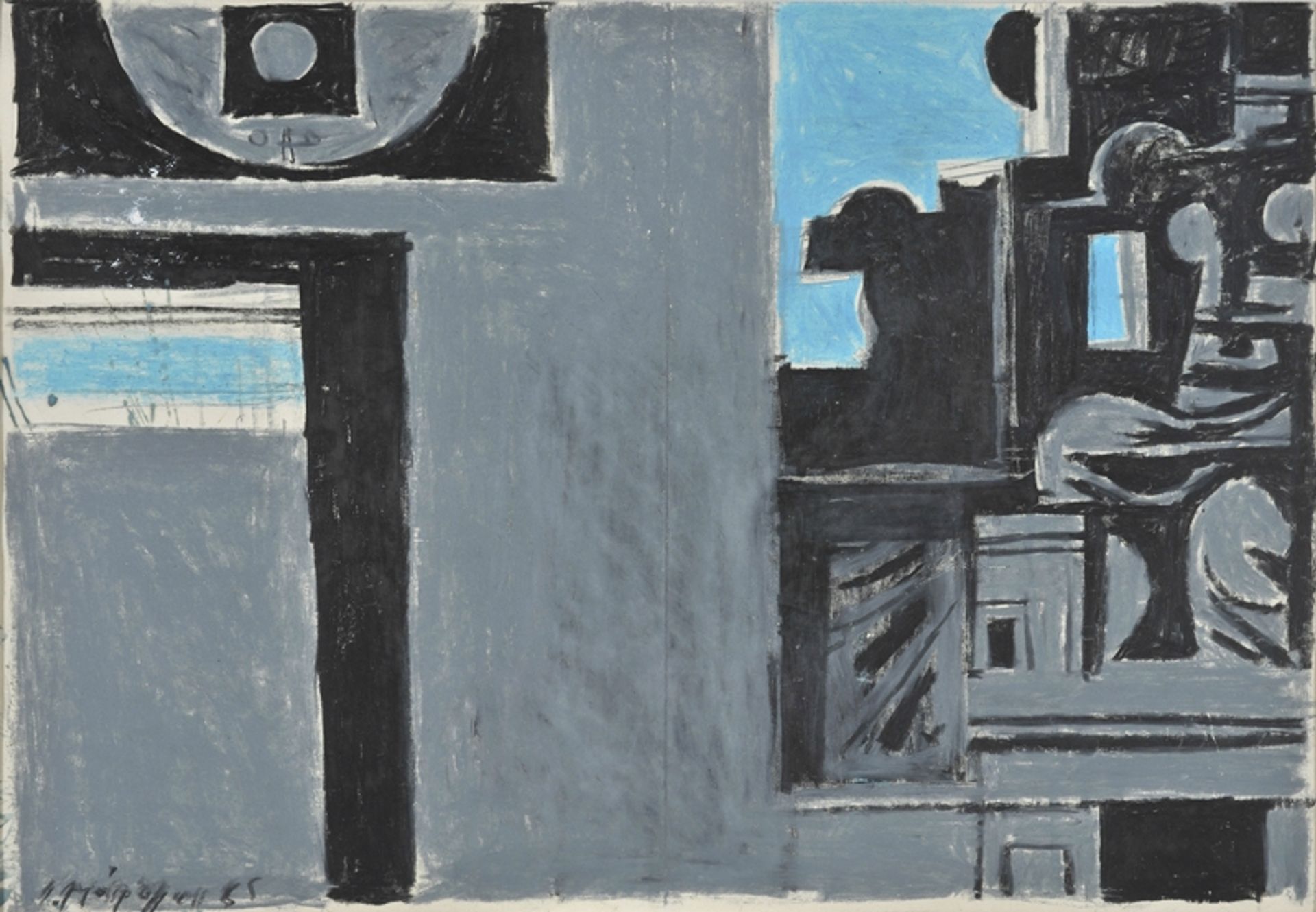 10 colored drawings for the poems of George Seferis - Yiannis Moralis ...